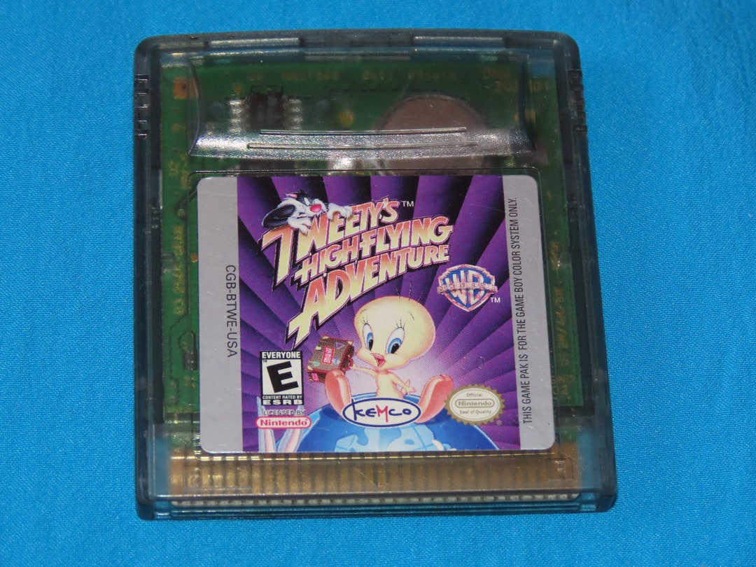 Tweety's High Flying Adventure Nintendo Gameboy Color (GBC) Video Game ...