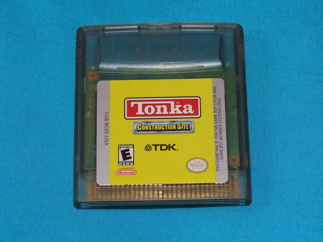 Tonka Construction Site Nintendo Gameboy Color (GBC) Video Game - Etsy