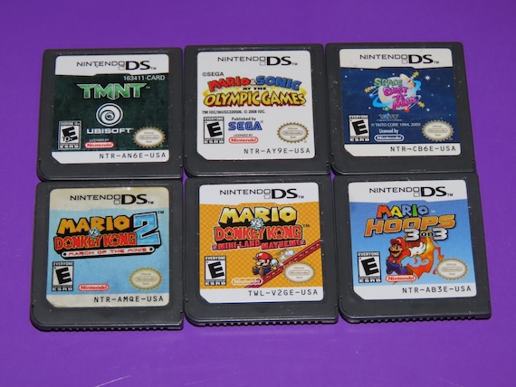 Mario DS Games Loose Nintendo DS Video Game Select Your Games Etsy