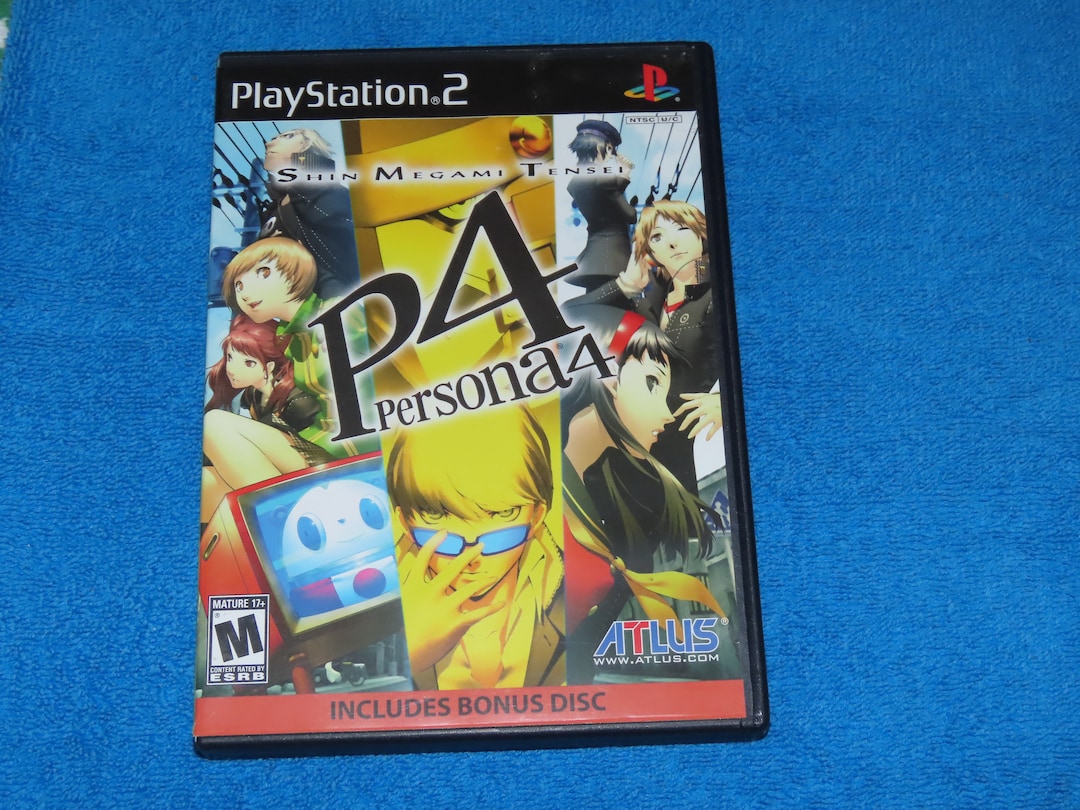 Shin Megami Tensei: Persona 4 Playstation 2 Video Game Comes Complete ...