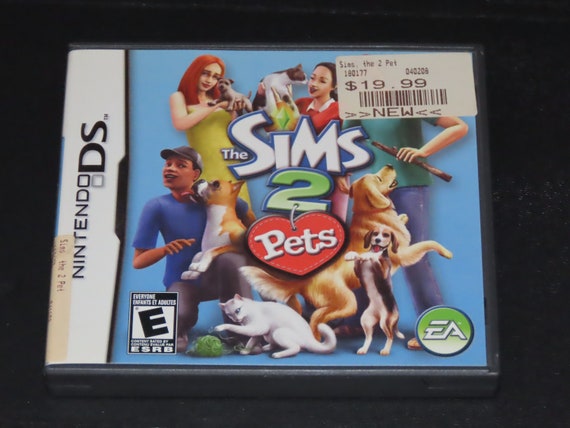 The Sims 2: Pets Nintendo DS Video Game Complete With Game - Etsy
