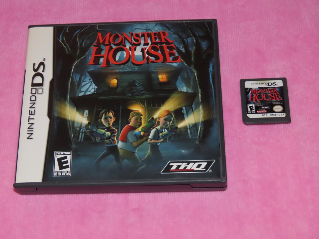 Monster House Nintendo DS Video Game With Case - Etsy