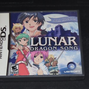 Lunar: Dragon Song Nintendo DS Video Game Complete with Game, Case and ...