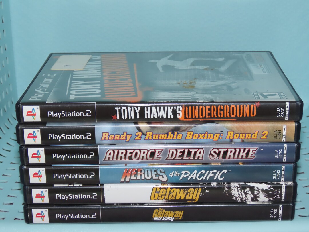 Sports / Jets Playstation 2 Video Game Comes Complete With Game, Case ...