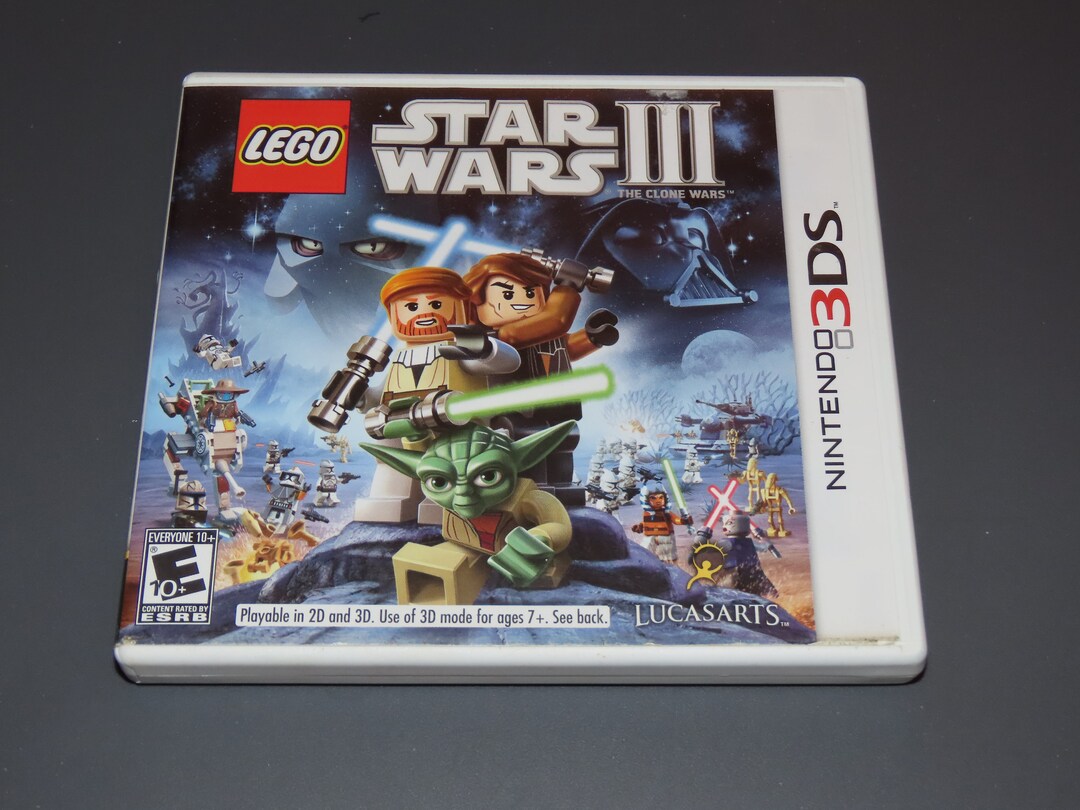 LEGO Star Wars III: the Clone Wars Nintendo 3DS Video Game - Select ...