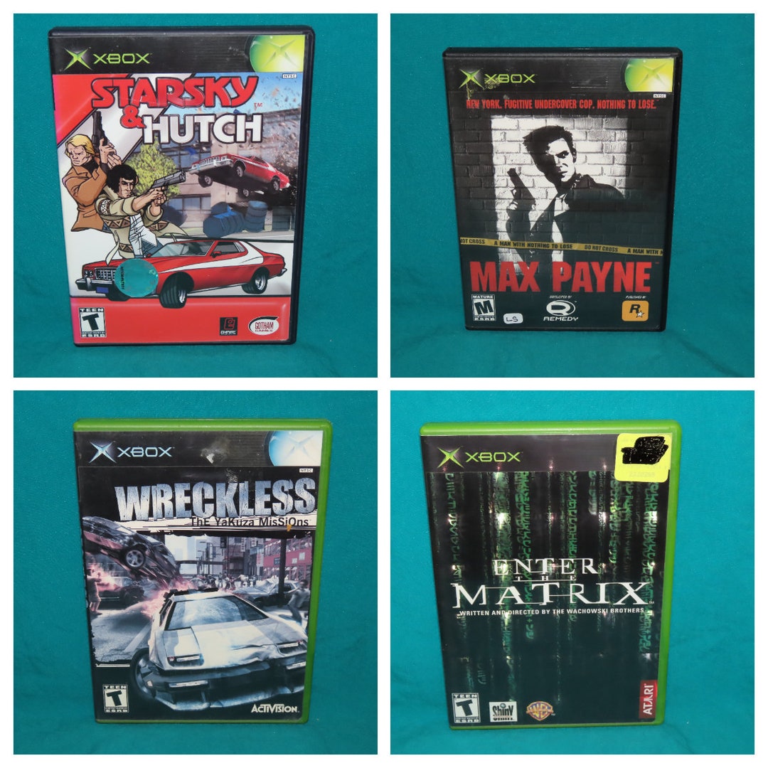Xbox Video Game Comes Complete With Game Case and Manual - Etsy
