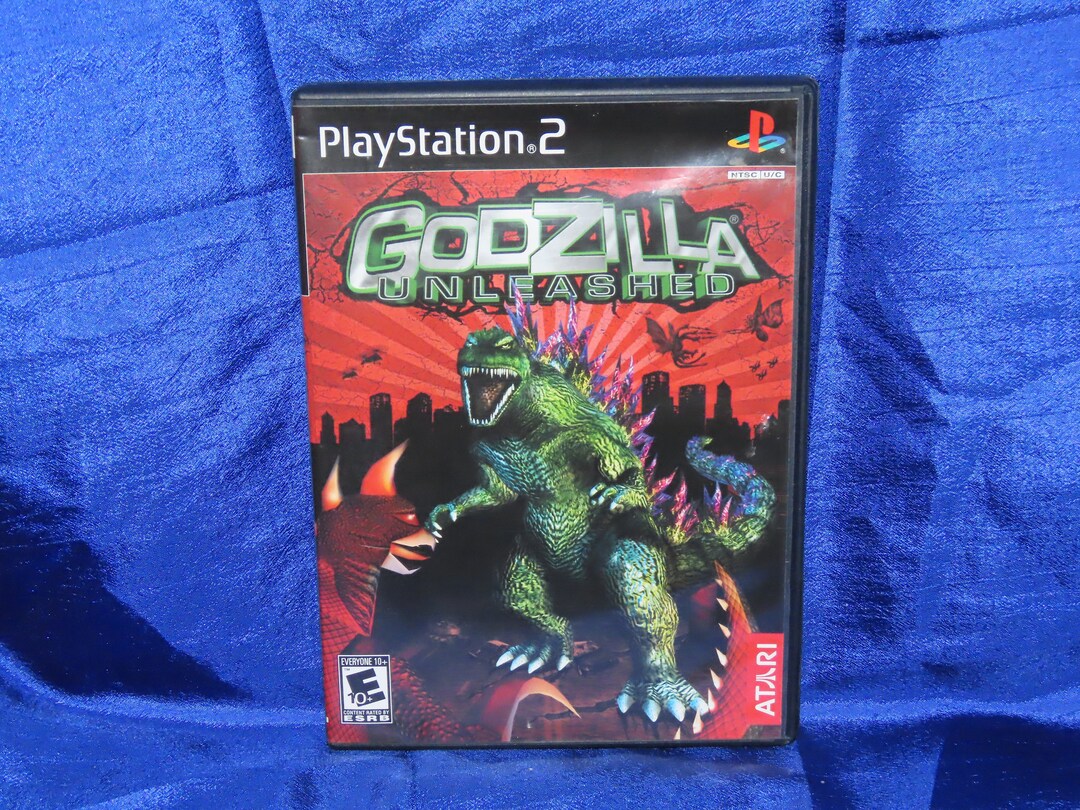 Godzilla Unleashed Playstation 2 Video Game Comes Complete With Game ...