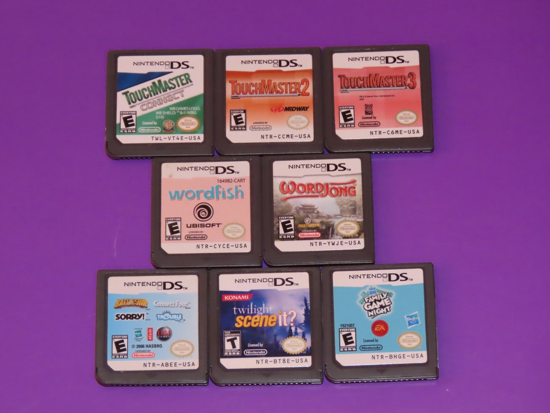 Puzzle / Board Games DS Games Loose Nintendo DS Video Game - Select ...