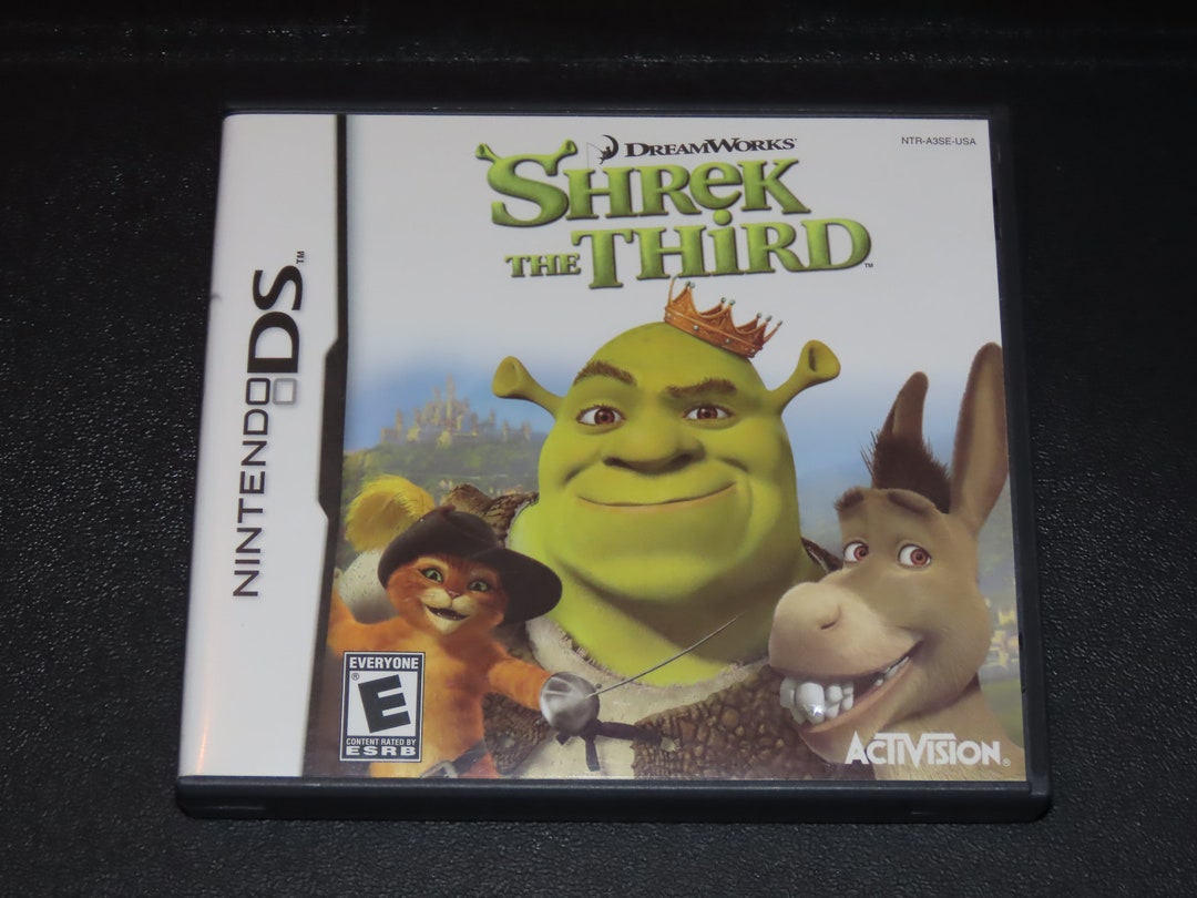 Shrek the Third Nintendo DS Video Game Complete With Game, Case and ...