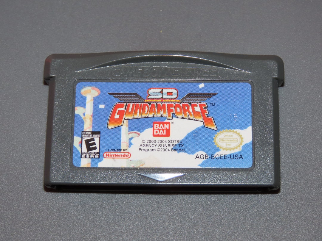 SD Gundam Force Nintendo Gameboy Advance (GBA) Video Game - Etsy