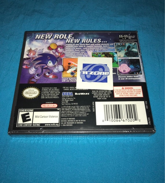 Sonic Chronicles Ds