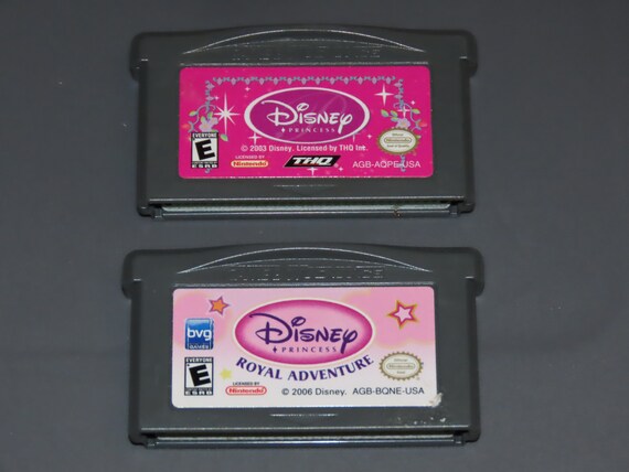 Disney Princess Gameboy Advance Games Loose Nintendo GBA - Etsy