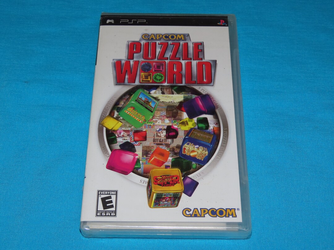 Capcom Puzzle World Sony PSP Video Game Brand New / Sealed - Etsy
