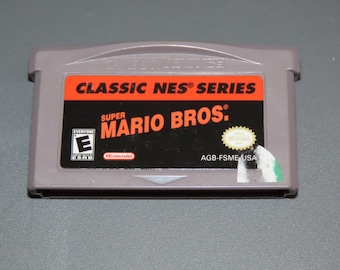 Classic nes super mario bros gba store