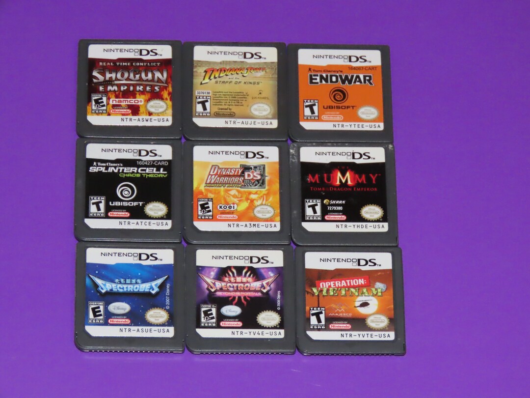 Adventure DS Games Loose Nintendo DS Video Game Select Your Games - Etsy
