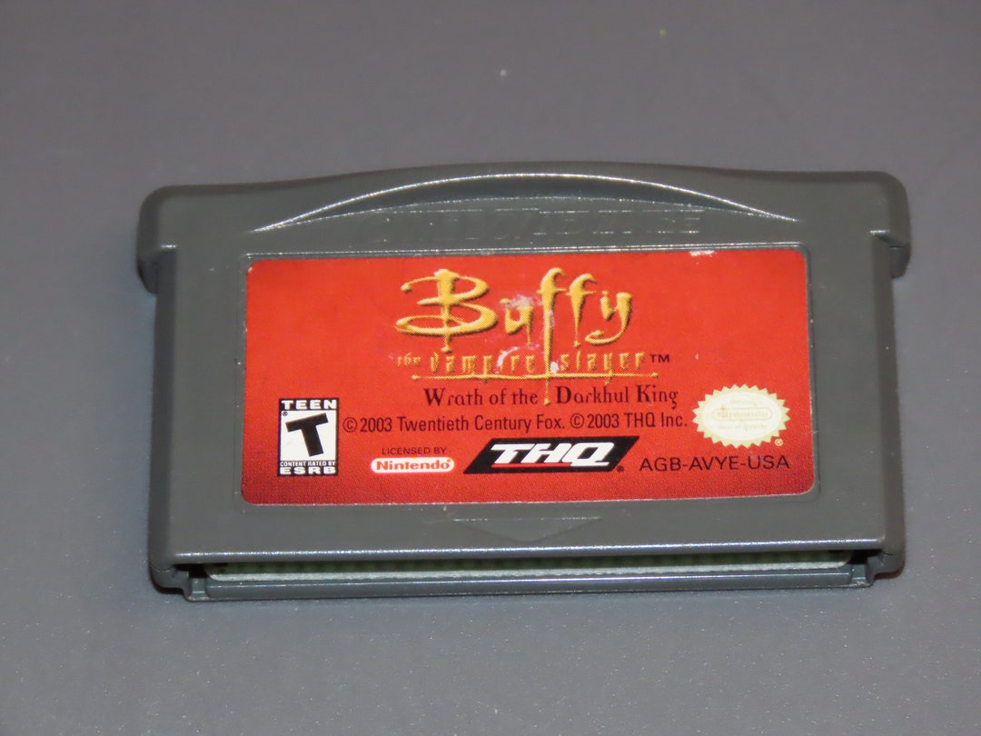 Buffy the Vampire Slayer Wrath of the Darkhul King Nintendo Gameboy Advance Video Game - Etsy