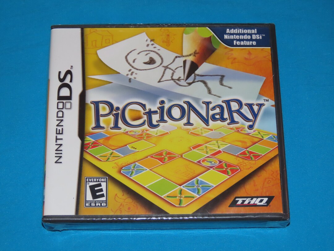 Pictionary Nintendo DS Video Game Brand New / Sealed - Etsy