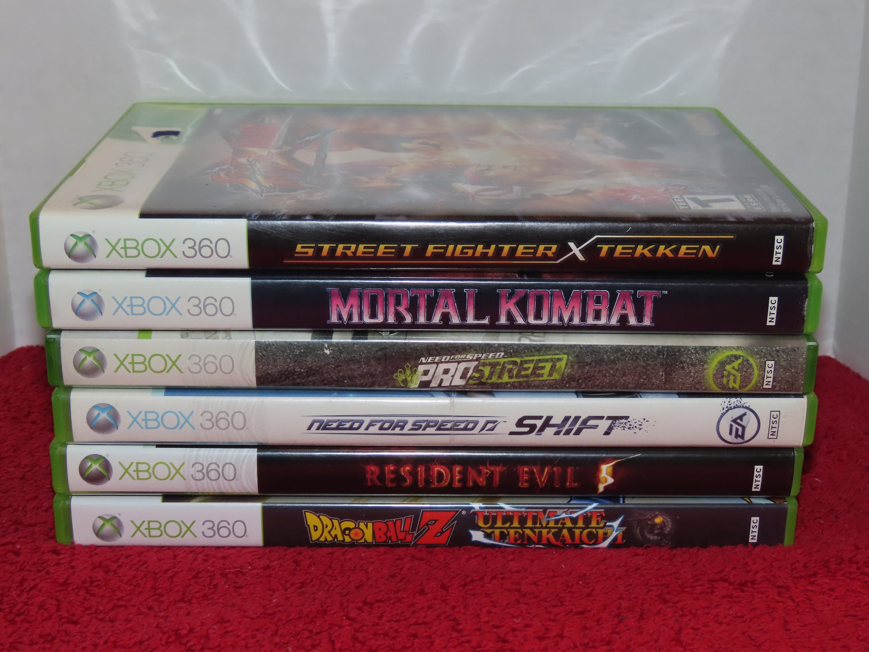 Xbox 360 Game Case Side