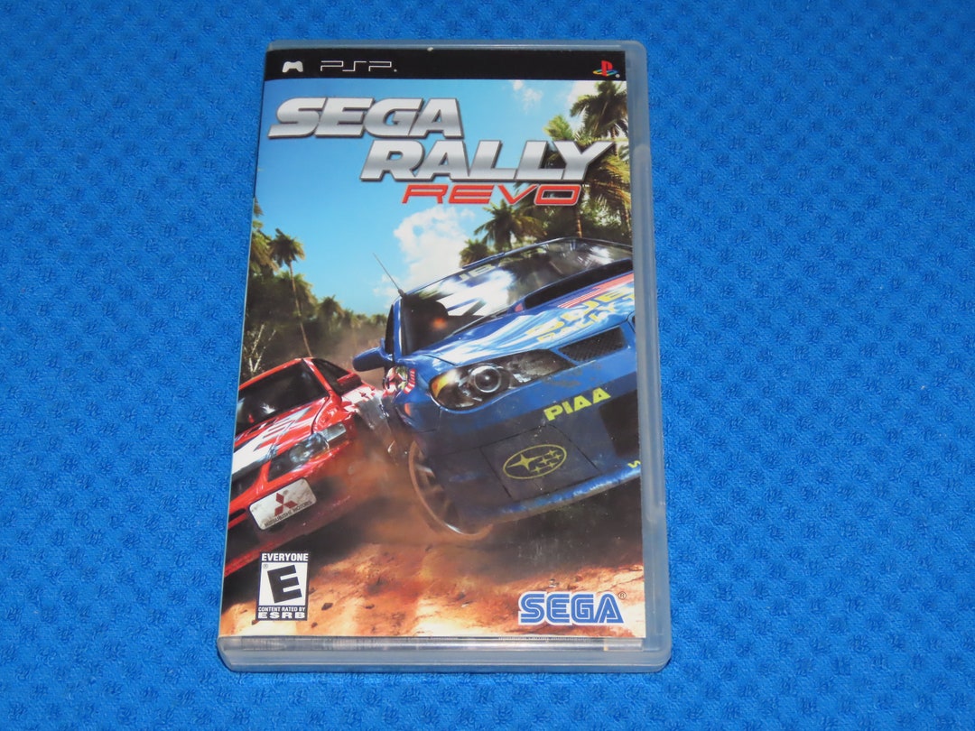 Sega Rally Revo Sony PSP Video Game Complete With Game, Case and Manual ...