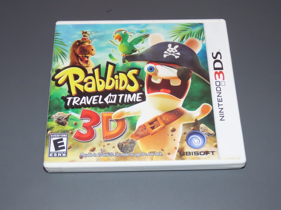 Rabbids: Travel in Time 3D Nintendo 3DS Video Game - Select Condition ...