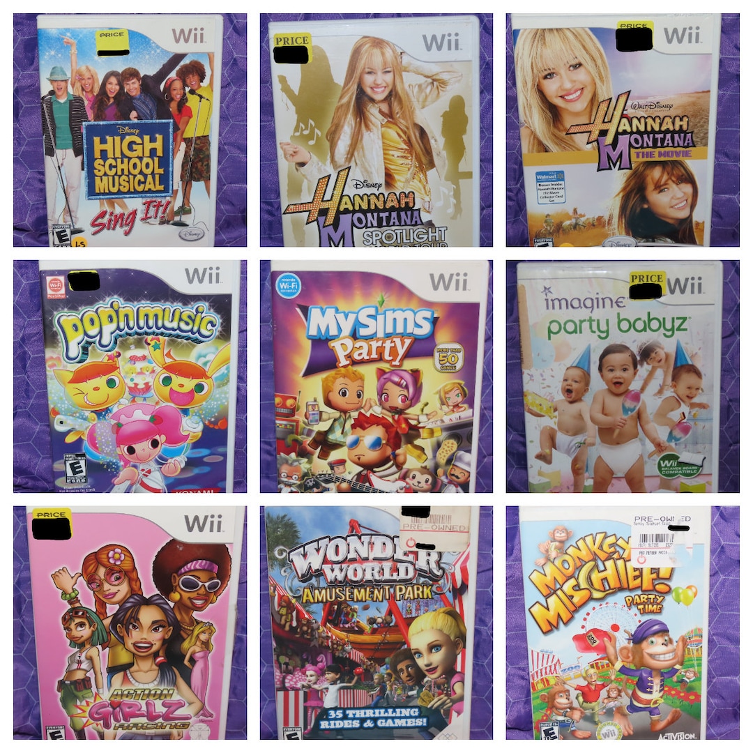 Girl Wii Video Game Comes Complete With Game, Case and Manual - Select ...