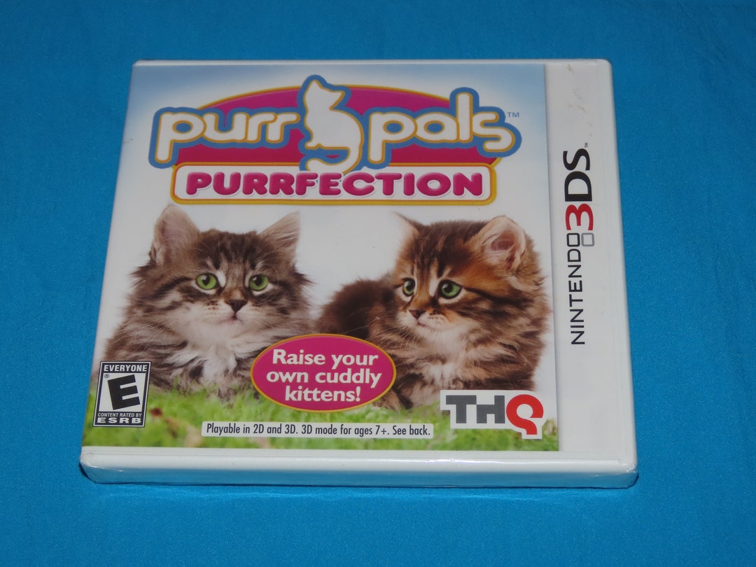 Purr Pals: Purrfection Nintendo 3DS Video Game - NEW - Etsy