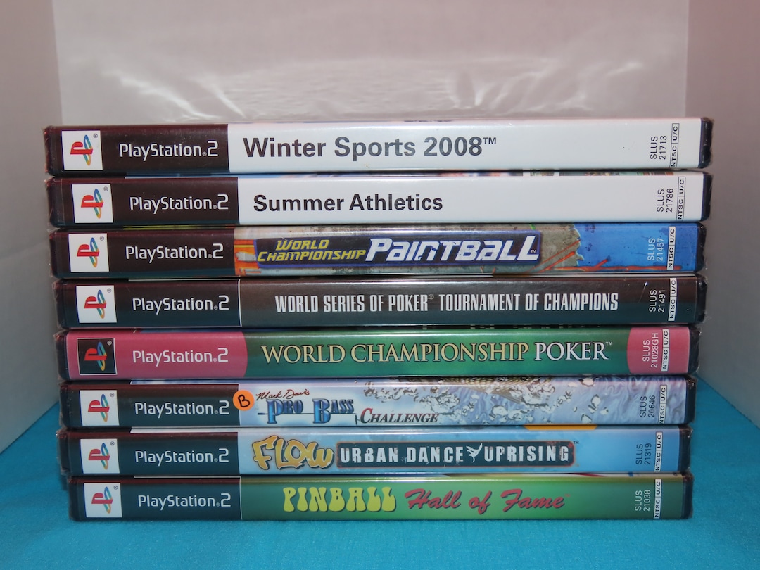 Assortment Sony Playstation 2 Video Game > Brand New / Sealed PS2 Game ...