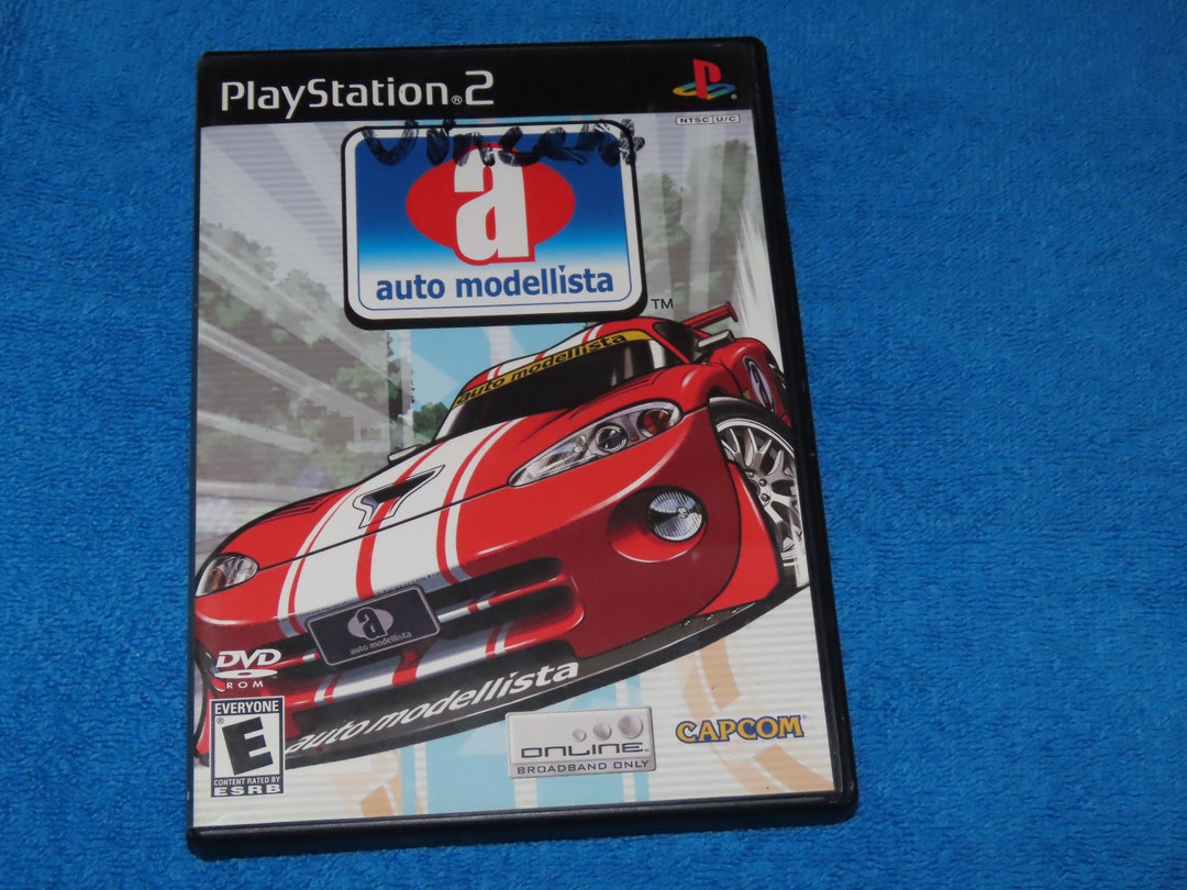 Auto Modellista Playstation 2 Video Game Comes Complete With Game, Case ...