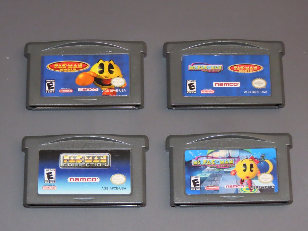 Pacman Gameboy Advance Games Loose Nintendo GBA Video Game Select Your ...