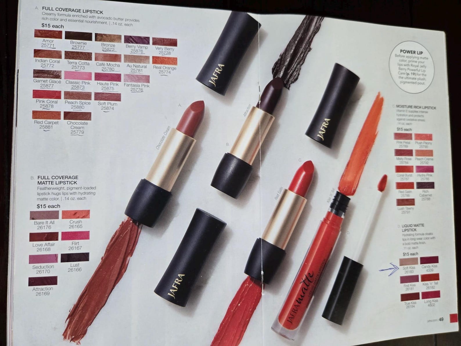 Brand New Jafra Brand Lipstick, Assorted Colors, Each Sold Individually ...
