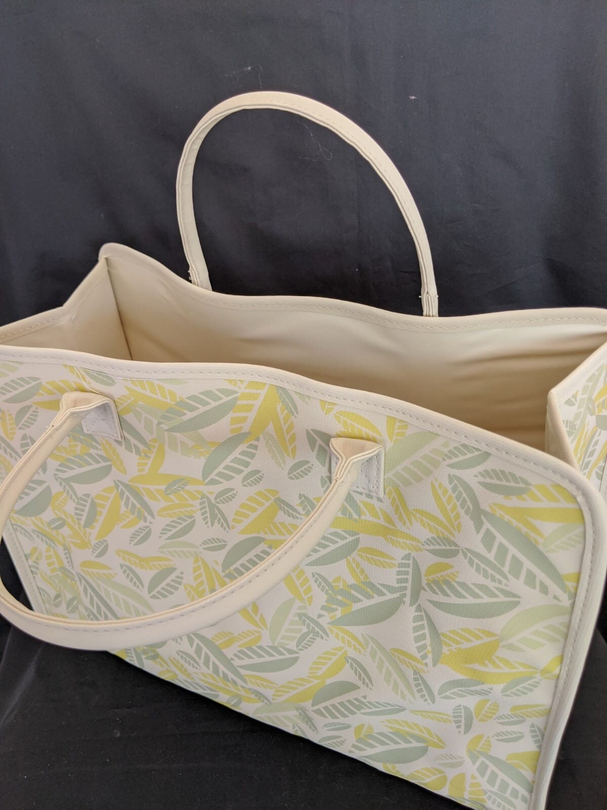 Brand New Jafra Yellow and Green Leaves Summer Beach Tote Bag Purse - Etsy