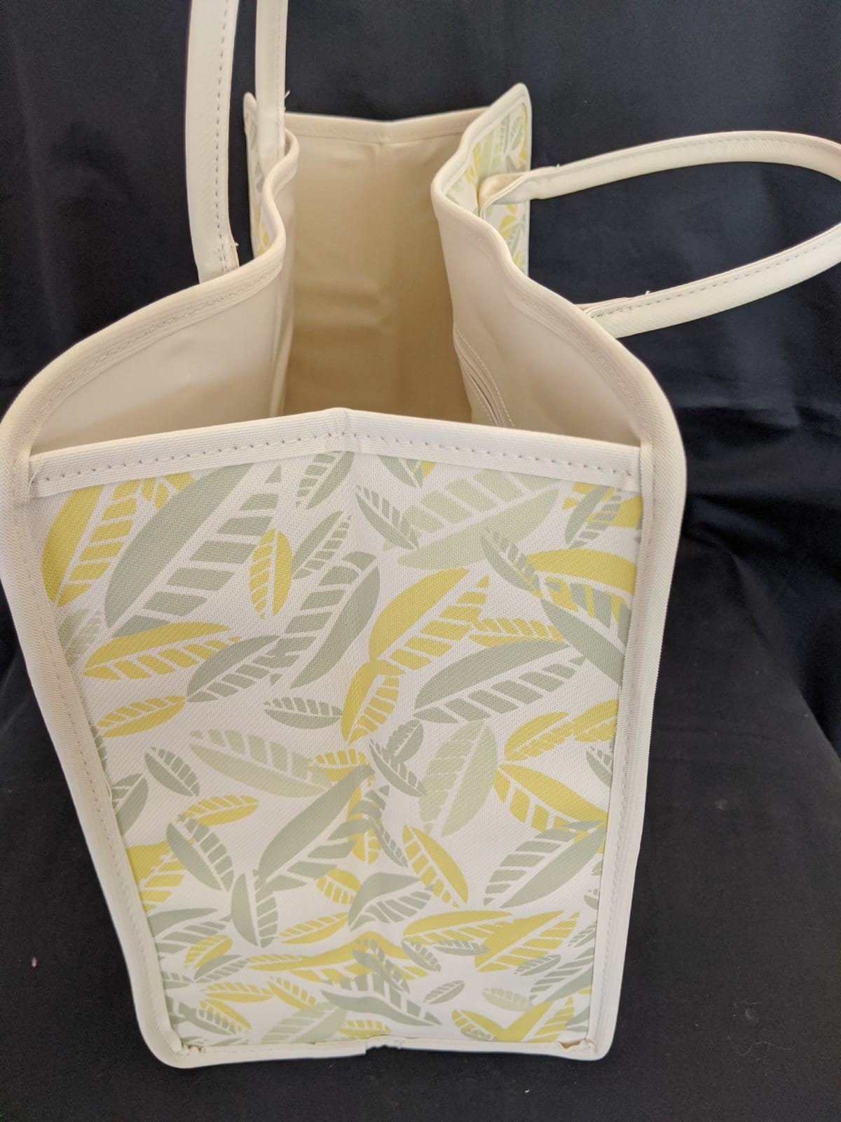 Brand New Jafra Yellow and Green Leaves Summer Beach Tote Bag Purse - Etsy