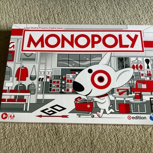 Brand New Hasbro Target Edition Monopoly Children's Board Game Never ...