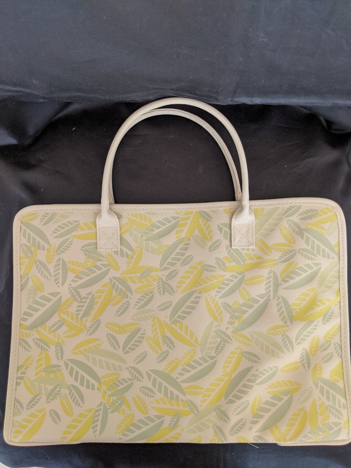 Brand New Jafra Yellow and Green Leaves Summer Beach Tote Bag Purse - Etsy