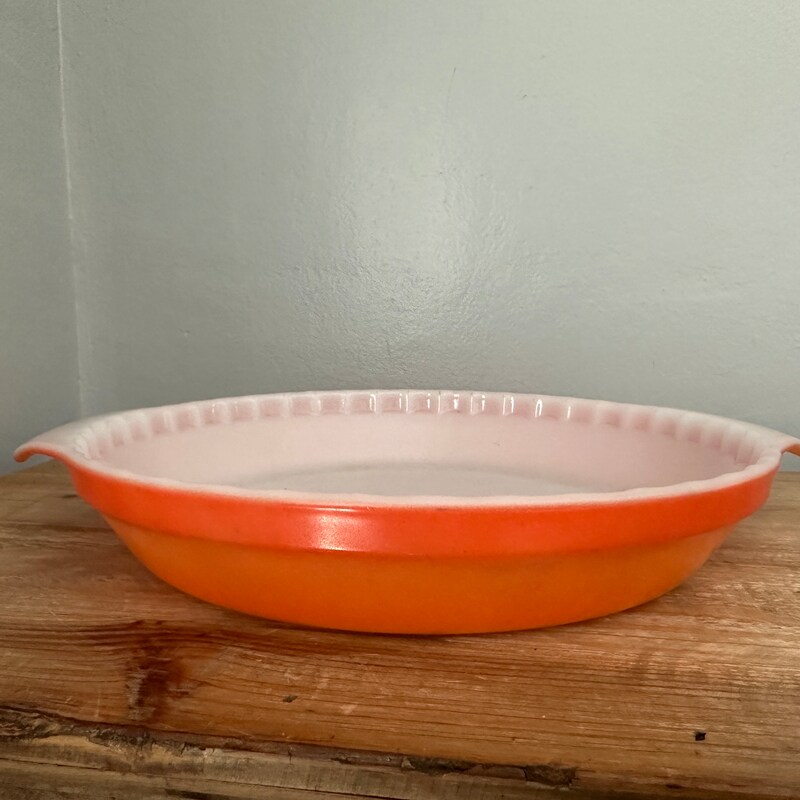 Fire King Pie Plate - Etsy