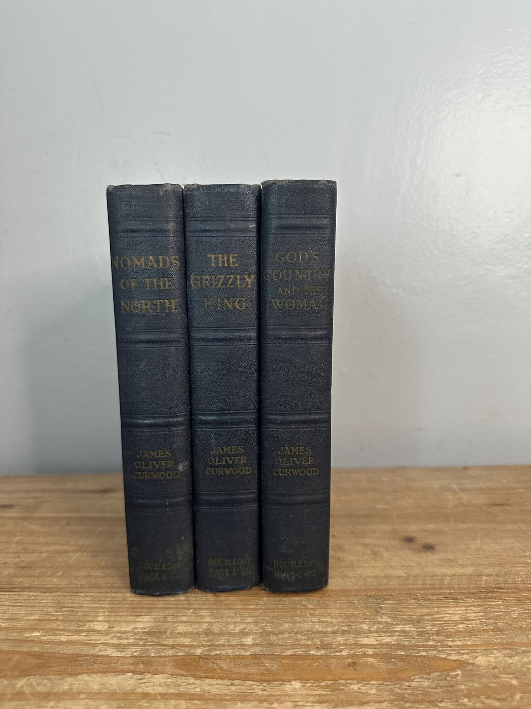 Set of 3 Antique James Oliver Curwood Books - Etsy