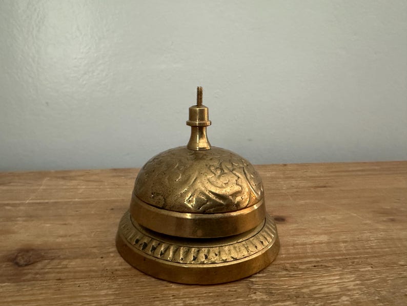 Vintage Countertop Bell- Missing Top - Etsy