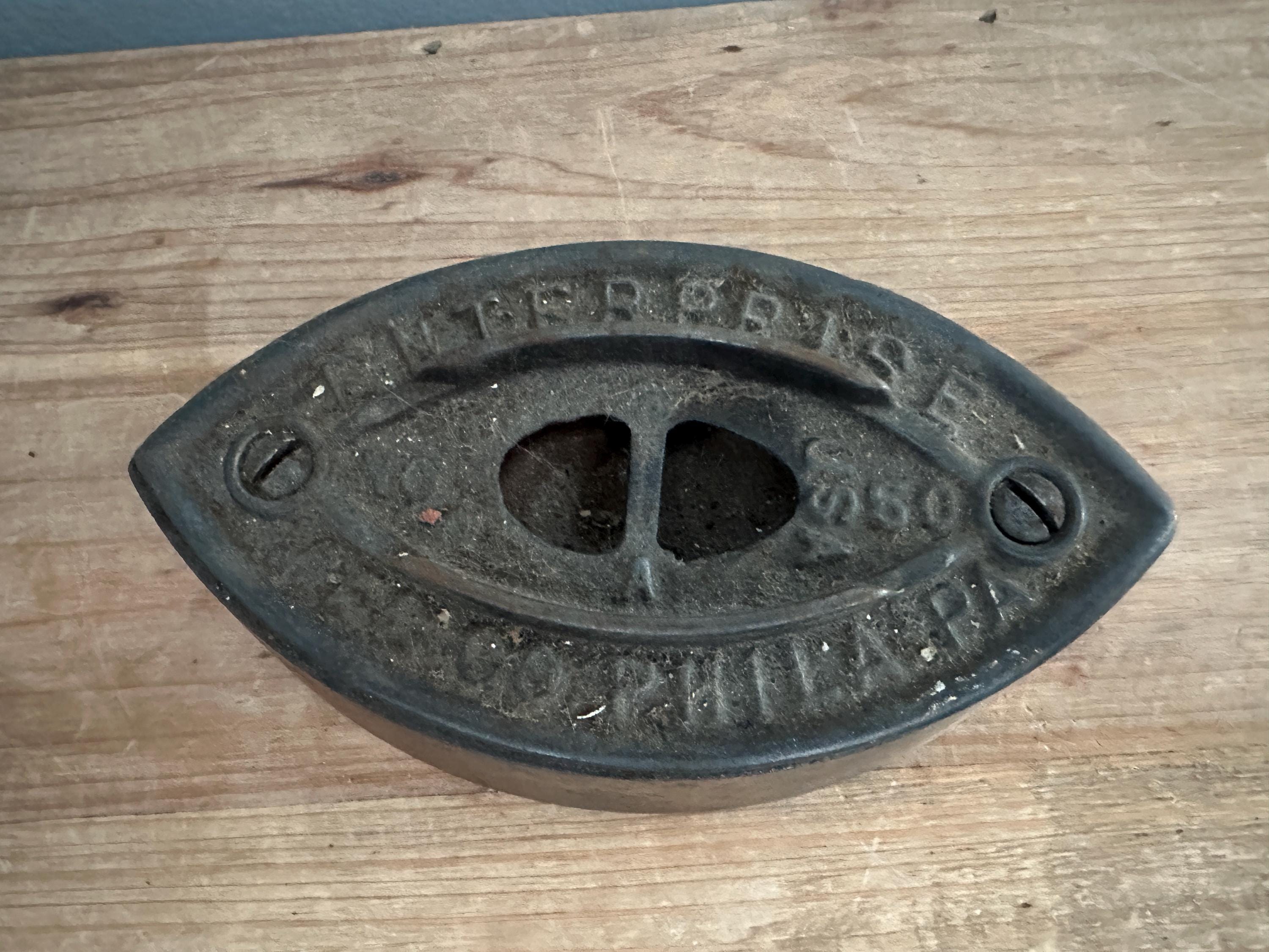 Vintage Sad Iron- Enterprise Mfg Co Phila PA NO 50 USA - Etsy