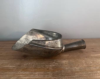 Large Metal Scoop Tinned Steel Made in France 11 X 7 Inches - Etsy
