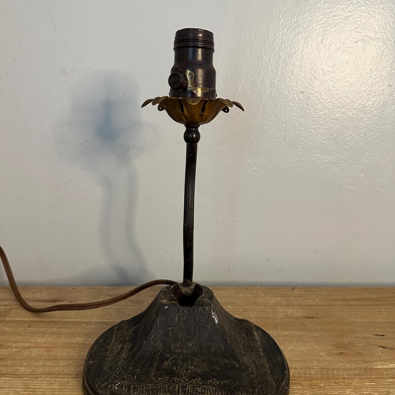 Cast Iron Lamp Base - Etsy