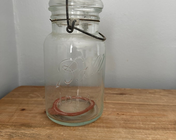 Antique Ball Ideal Quart Jar - Etsy
