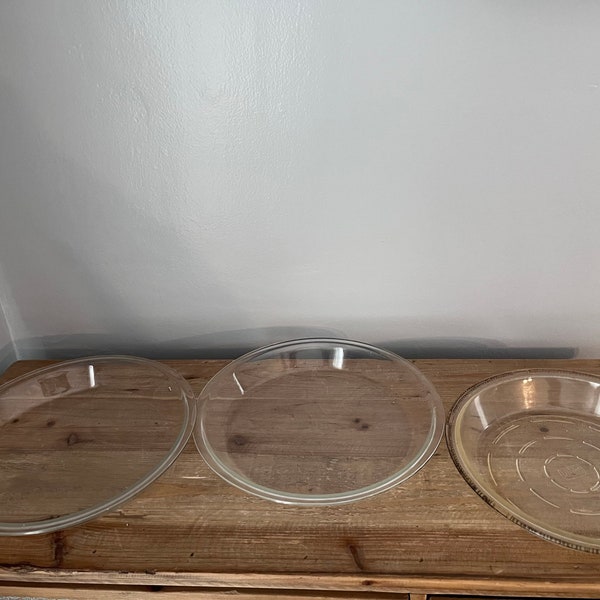 Glass Pie Plate - Etsy