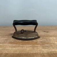 Miniature Antique Sad Clothing Iron Child Sized - Etsy