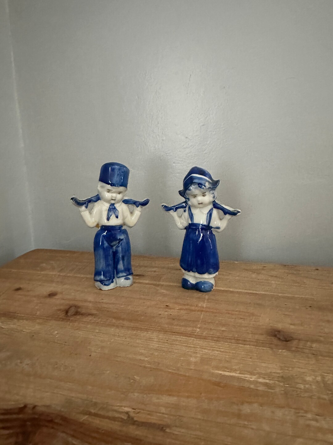 Vintage Ceramic Boy and Girl Dutch Figurines - Etsy