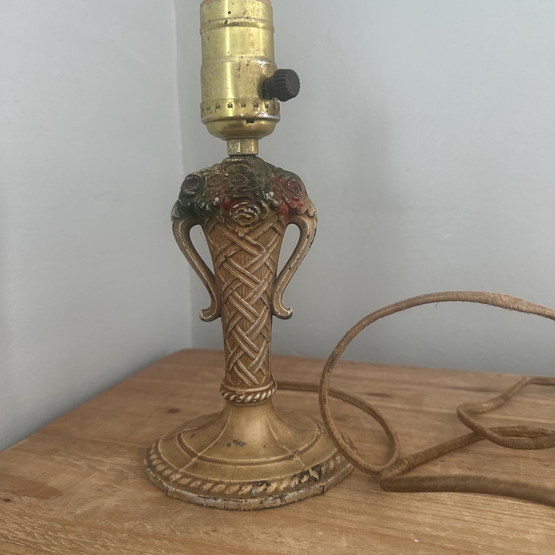 Cast Iron Lamp Base - Etsy