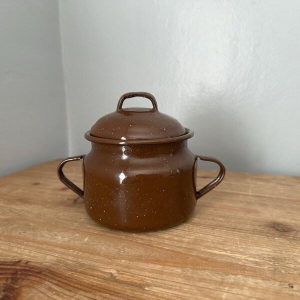 Enamel Pot With Lid - Etsy