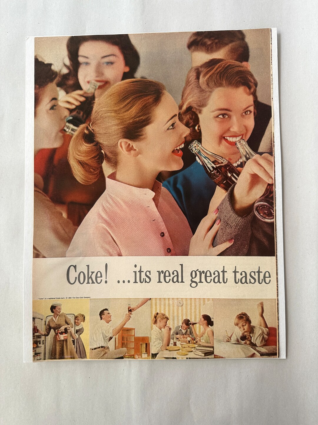 1956 Coke Magazine Ad - Etsy