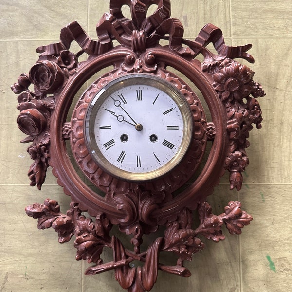 Cast Iron Clock - Etsy
