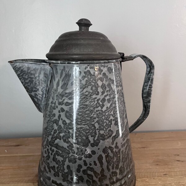 Enamel Coffee Pot - Etsy