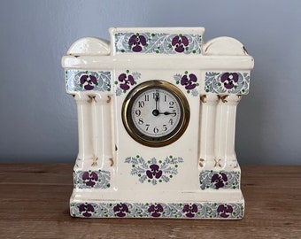 Porcelain Clock - Etsy